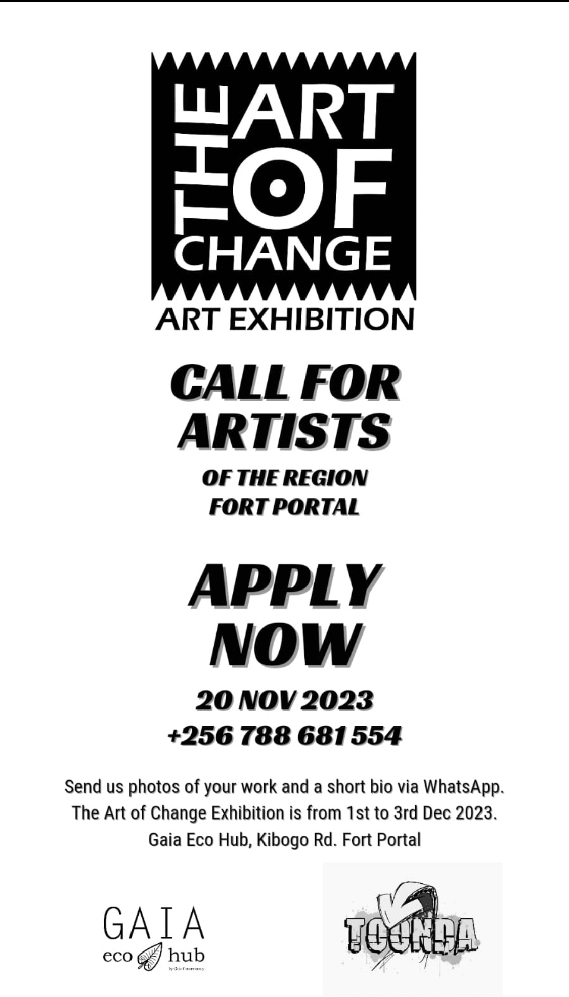 Call for Artists – Toonda